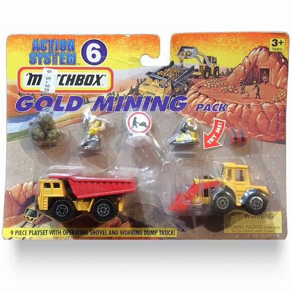 Matchbox AS6 Gold Mining Pack | Best Vehicle Activity Sets